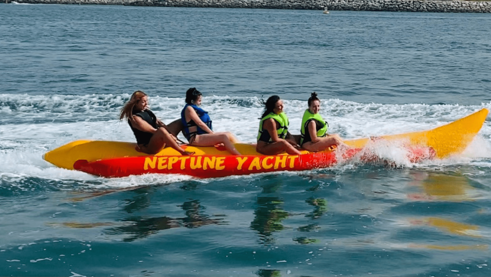 Experience Thrilling Banana Ride in Dubai | Neptune Yachts